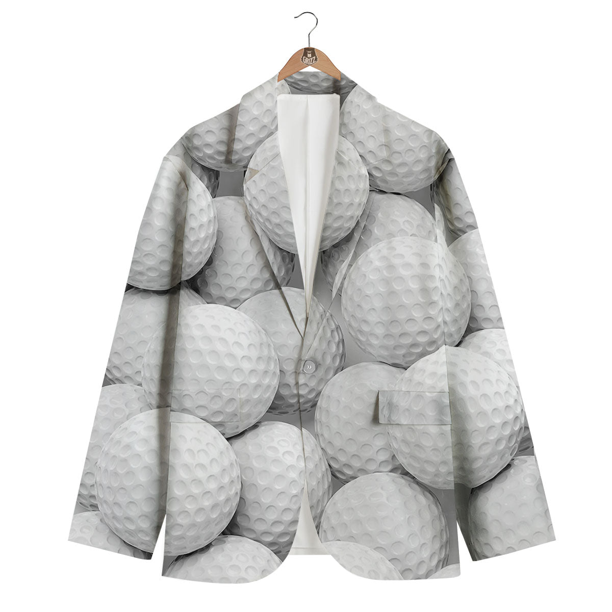 3D Golf Ball Print Men's Blazer – Grizzshopping