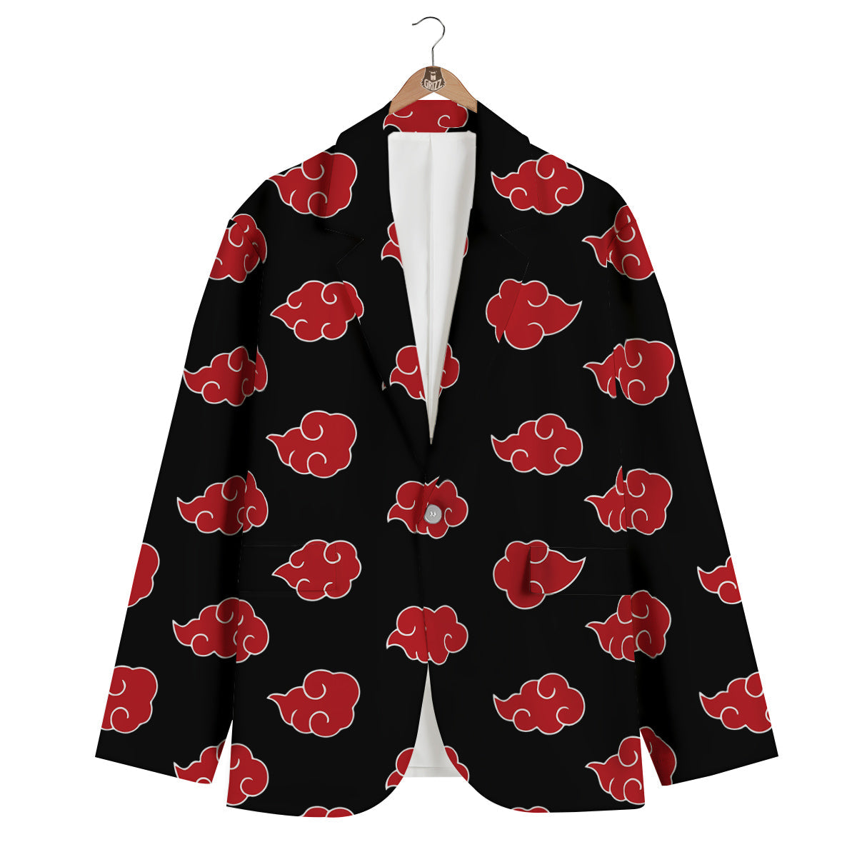 Akatsuki Print Pattern Men's Blazer