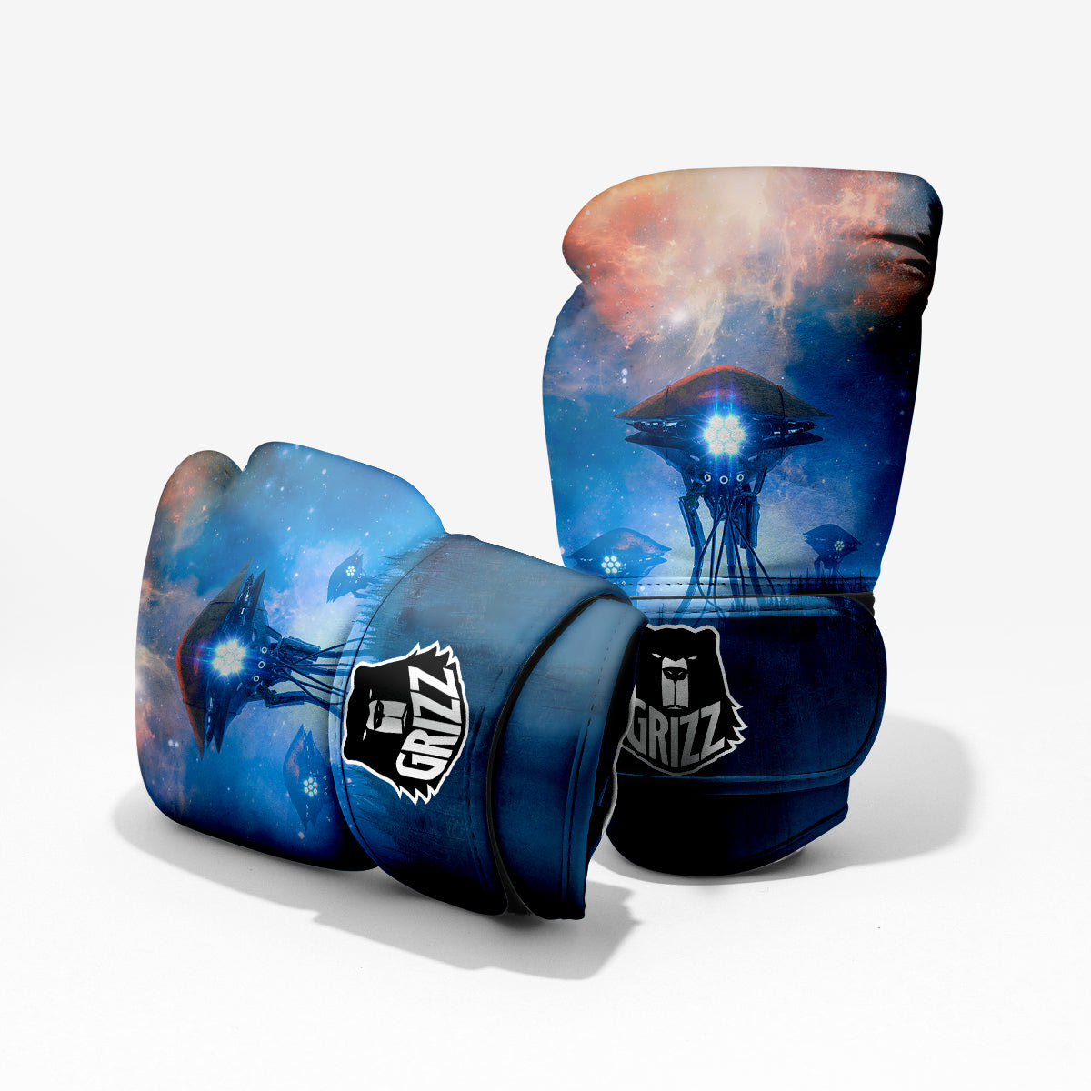 Alien Machines Print Pro Boxing Glove