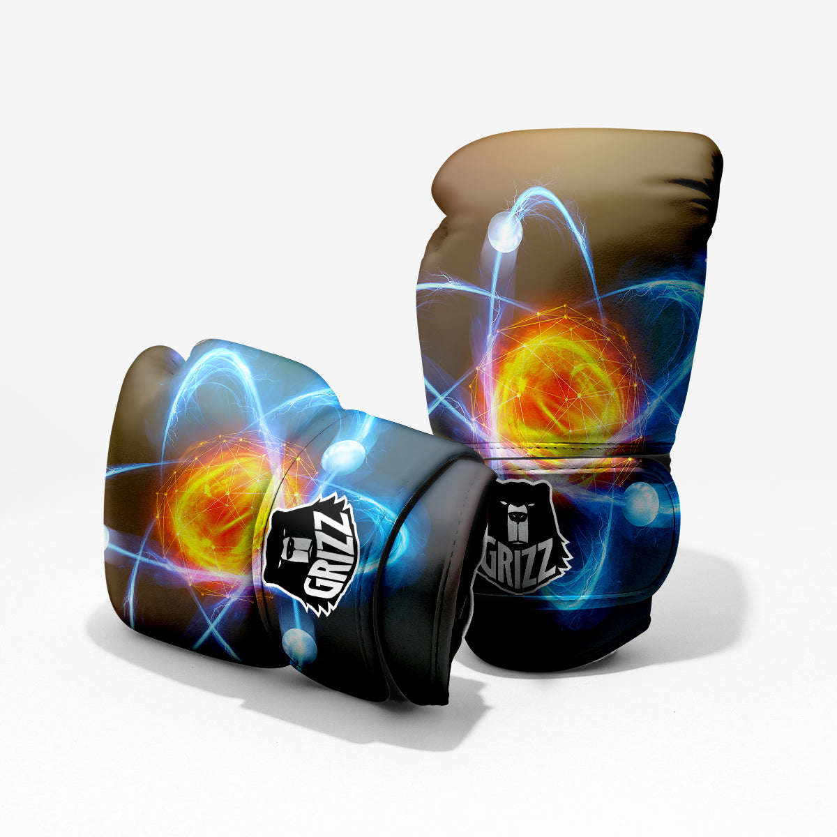 Atomic Structure Print Pro Boxing Glove
