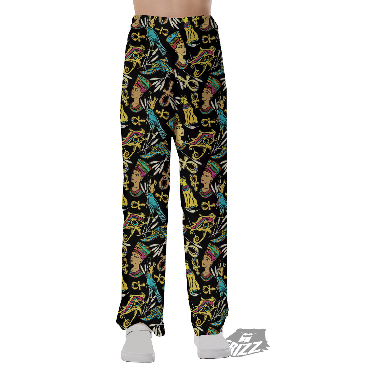 Egypt Ancient Print Pattern Pajama Pants