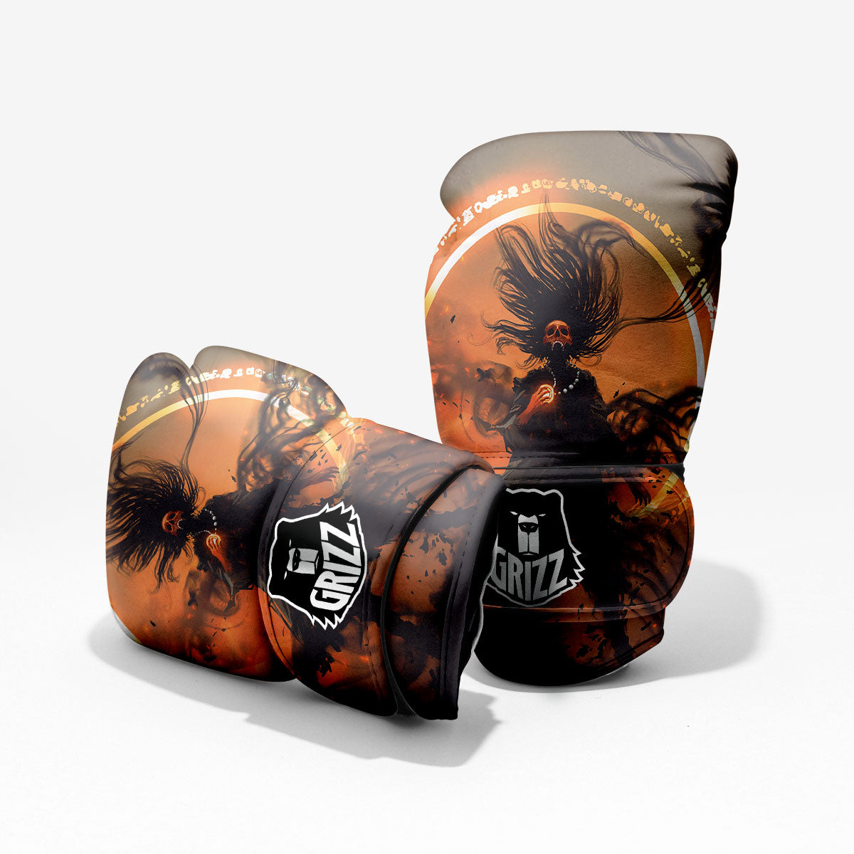 Evil Witch Print Pro Boxing Glove