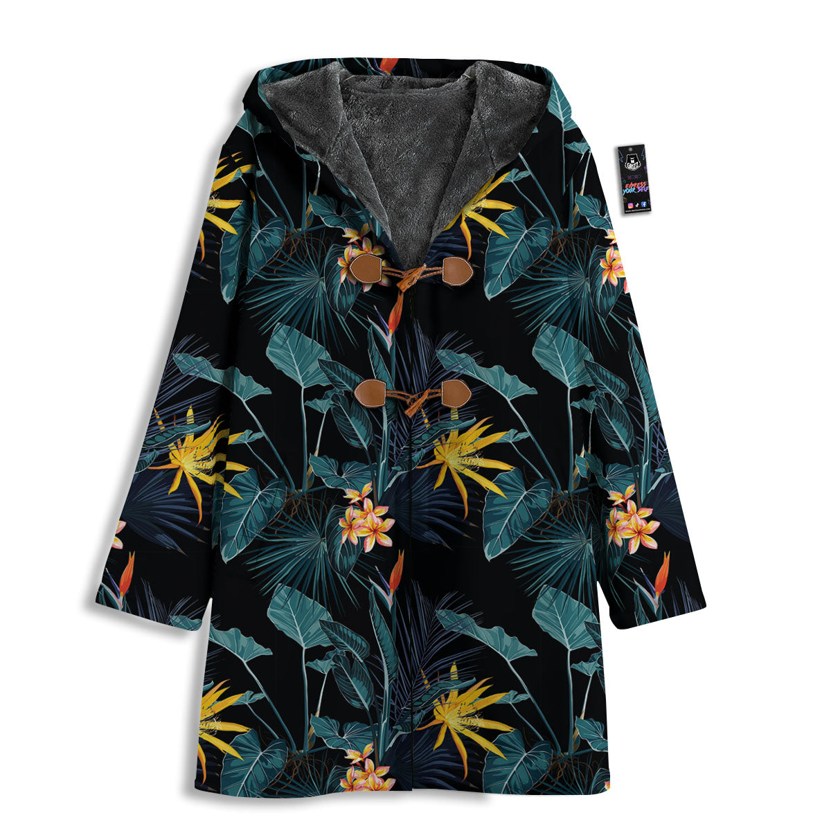 Hawaii Night Tropical Print Pattern Men's Windbreaker Jacket