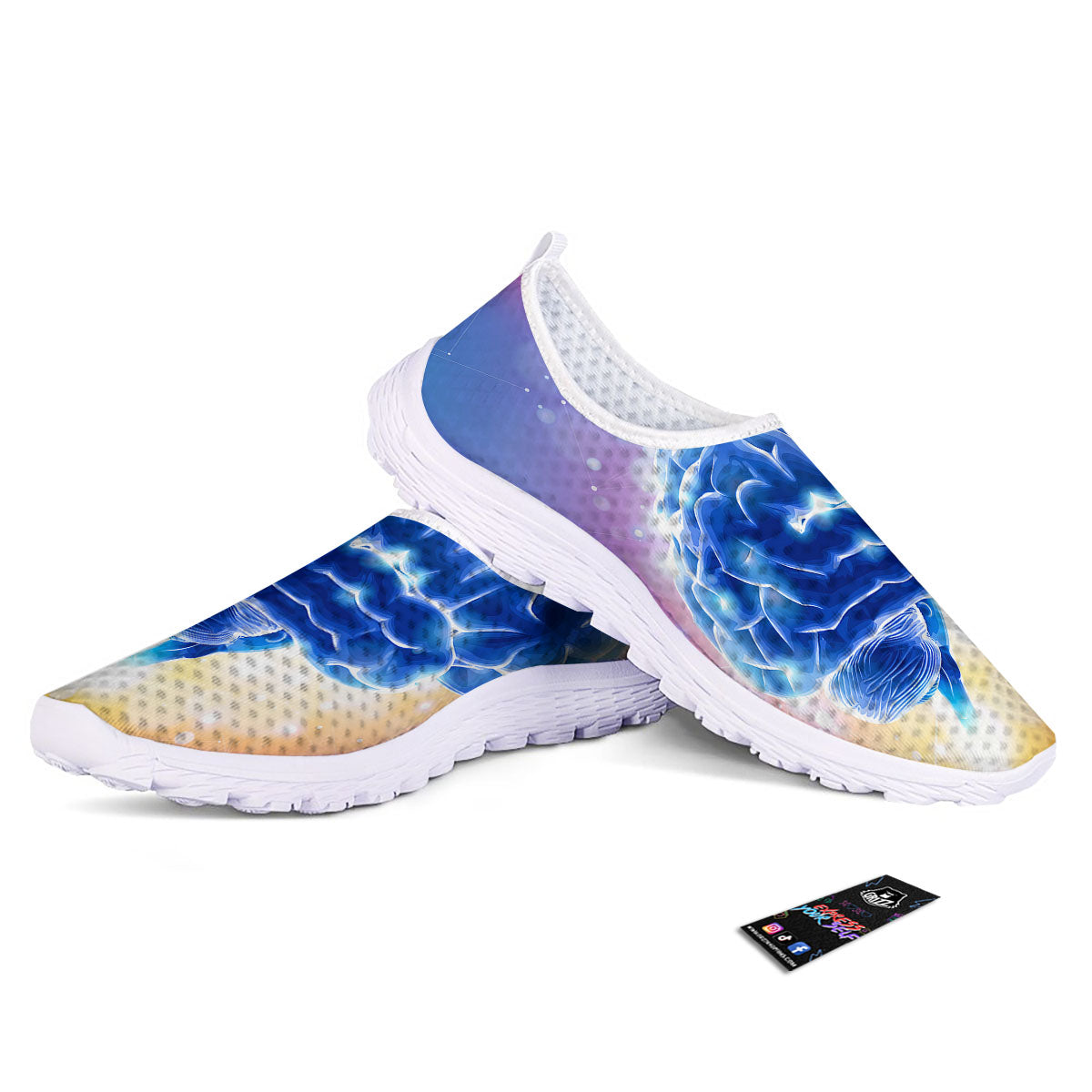 Human Brain Nurse Shoes