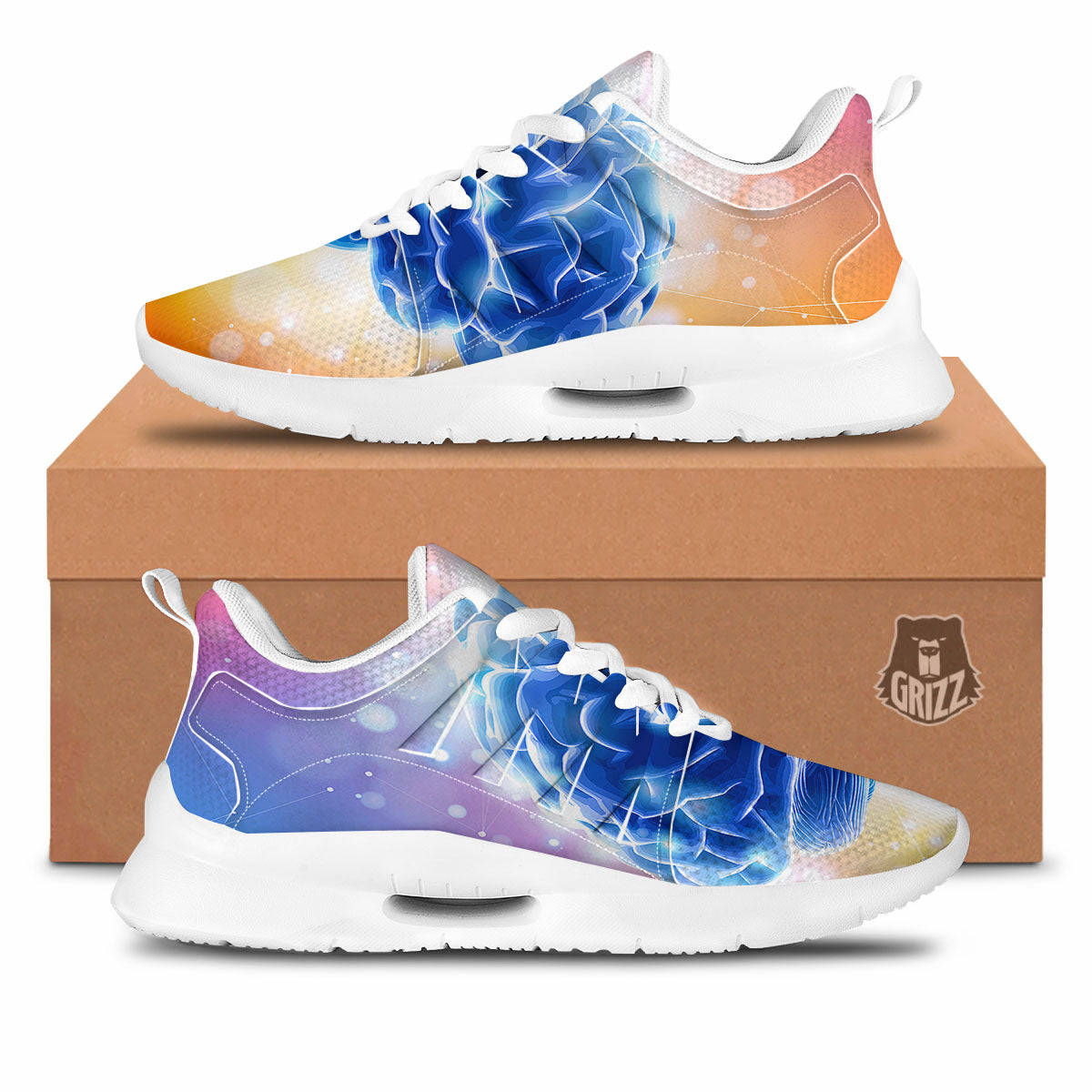Human Brain Tennis Shoes