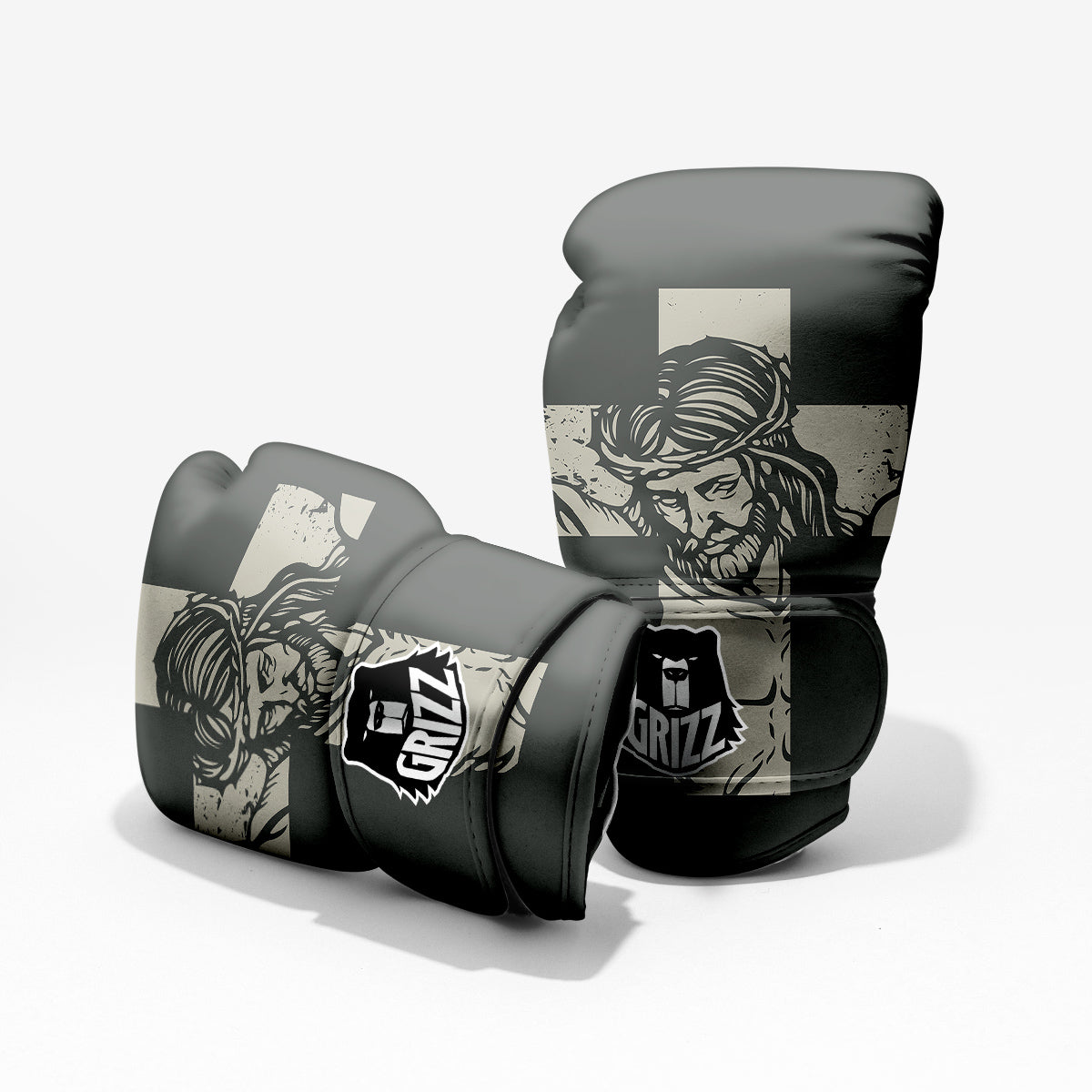 Jesus Christ Crucifixion Print Pro Boxing Glove