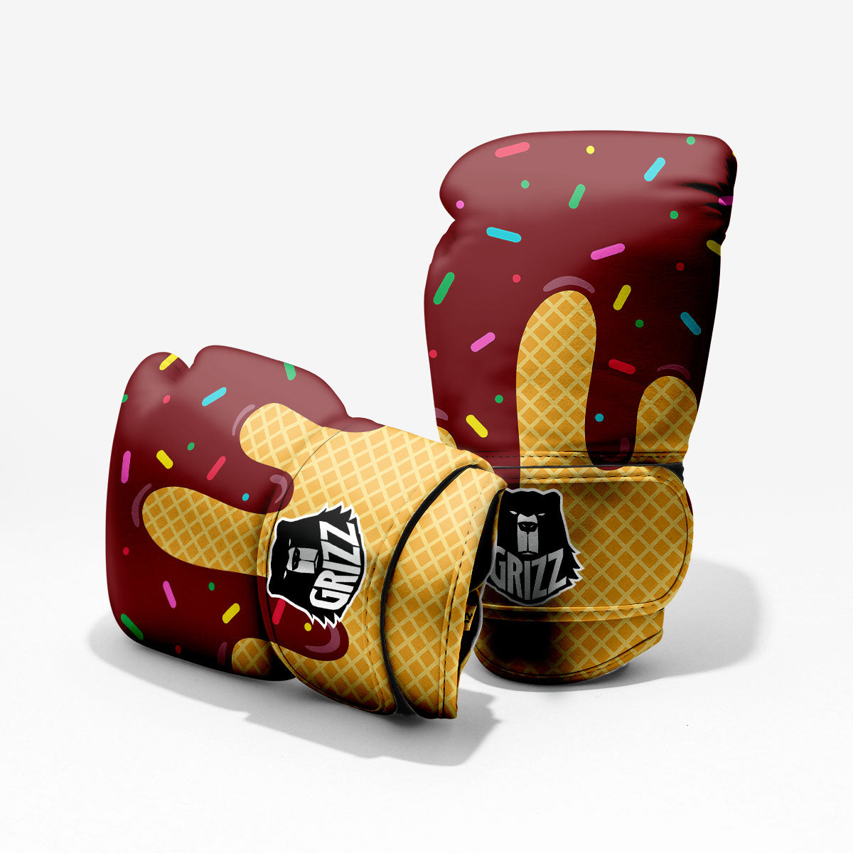 Melted Ice Cream Print Pro Boxing Glove