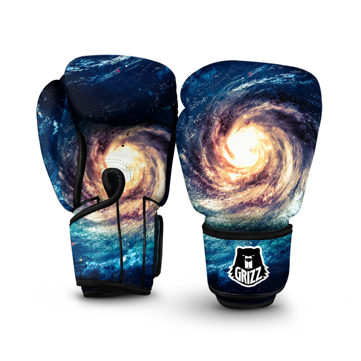 Milky Way Galaxy Space Print Boxing Gloves