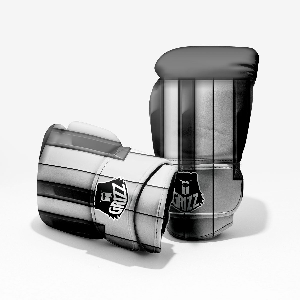 Piano Keyboard White And Black Print Pro Boxing Glove