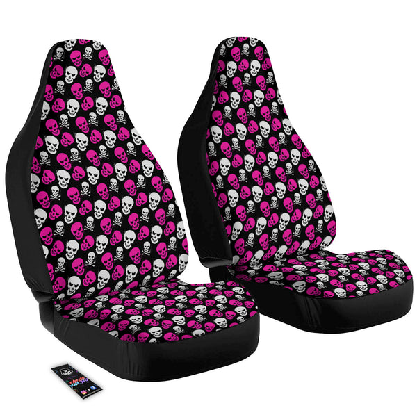 Girly skull seat covers store