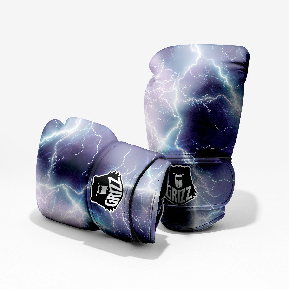 Spark Lightning Print Pro Boxing Glove