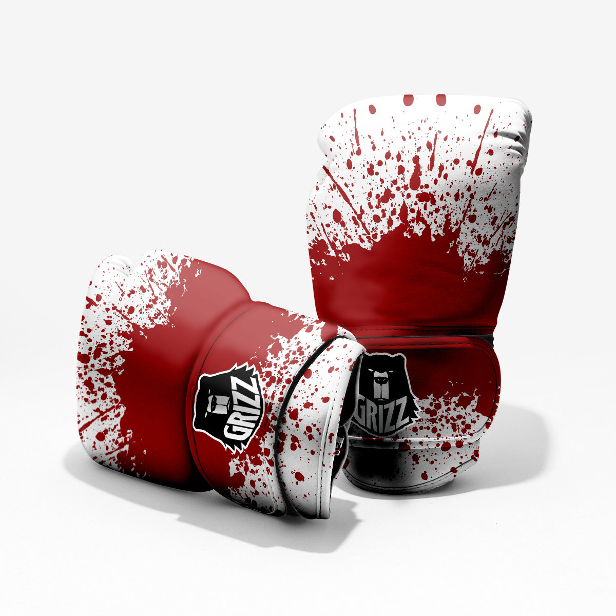 Splashed Blood Print Pro Boxing Glove