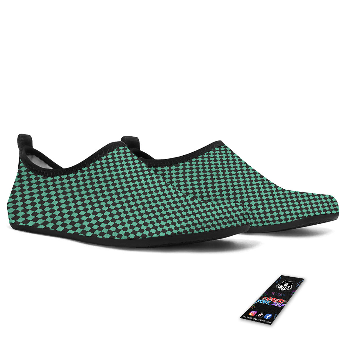 Tanjiro Print Pattern Water Shoes
