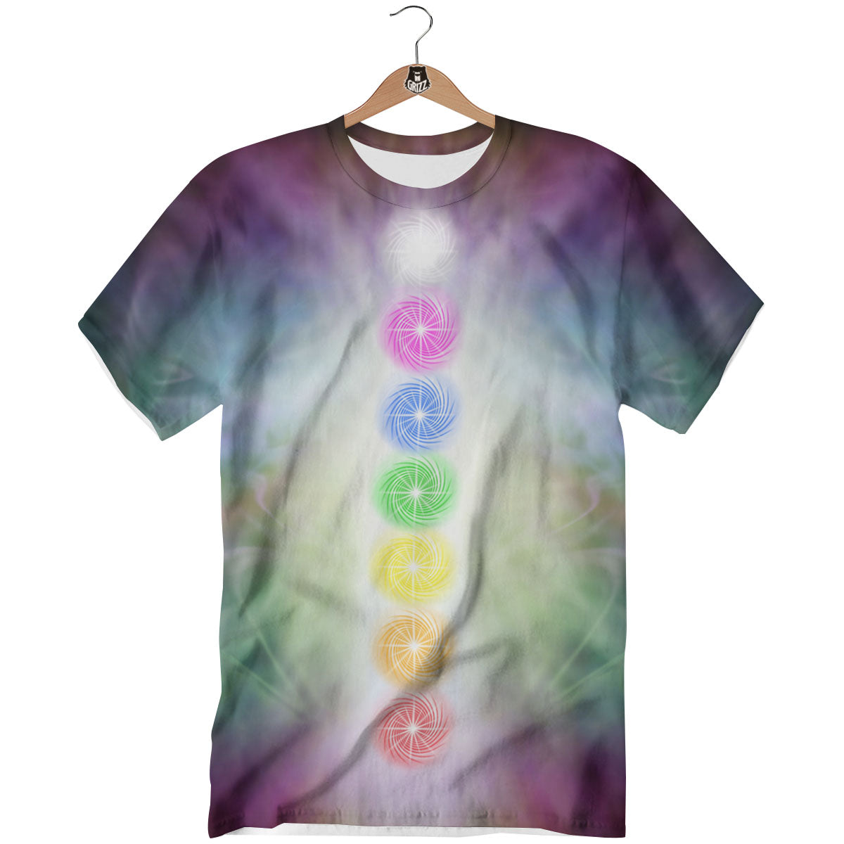 The Seven Chakras And Reiki Print T-Shirt