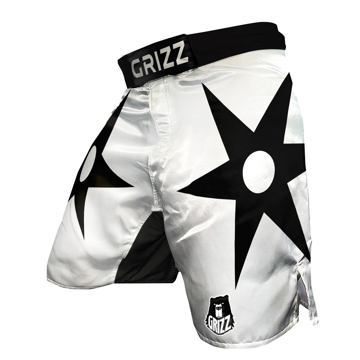African Adinkra Symbols White And Black MMA Shorts – Grizzshopping