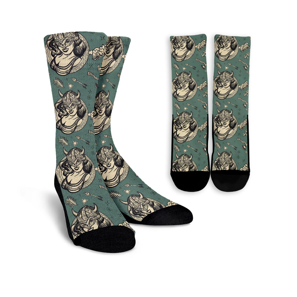 Barbarian Warrior Viking Norse Unisex Socks