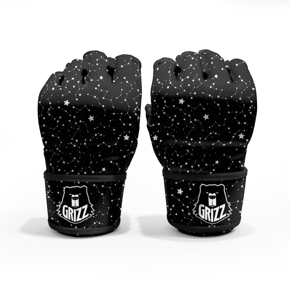 Constellations Star Print Pattern MMA Gloves