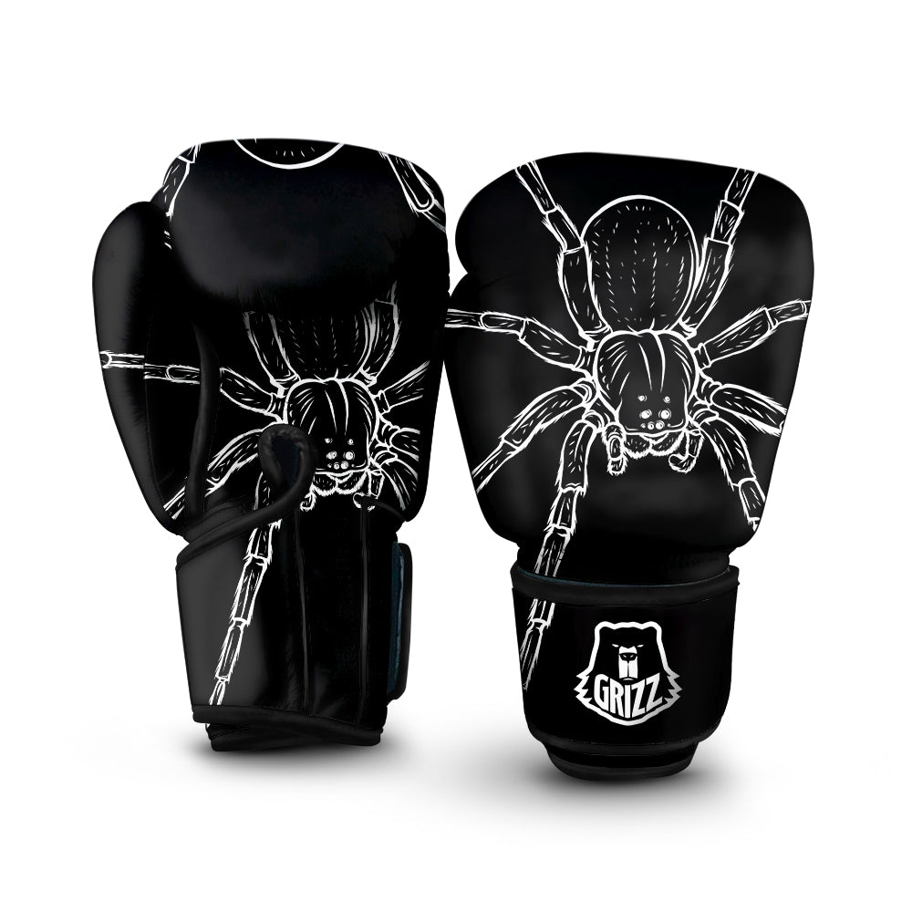 Cute Black White Spider Cartoon Print Boxing Gloves – Grizzshopping
