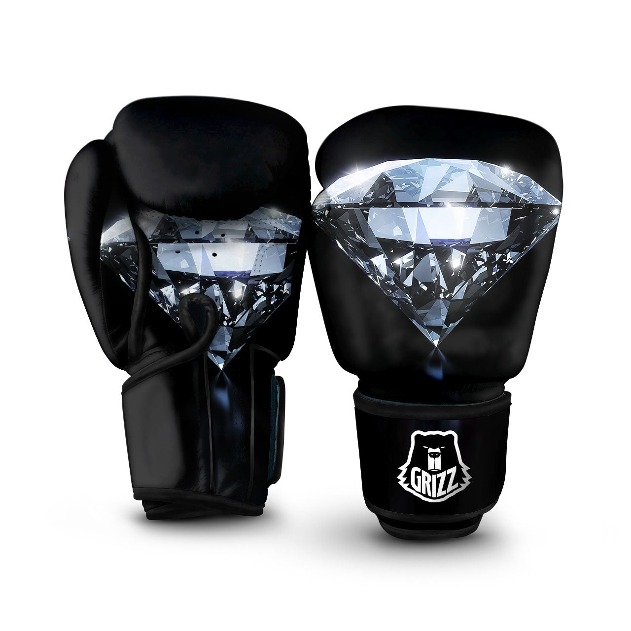 Diamond Print Boxing Gloves