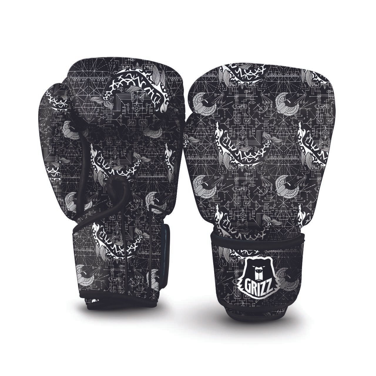 Dolphin Gothic Witch Boxing Gloves
