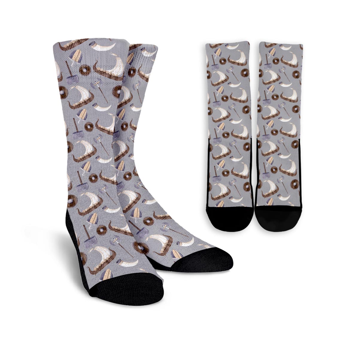 Drakkar Viking Ship Unisex Socks