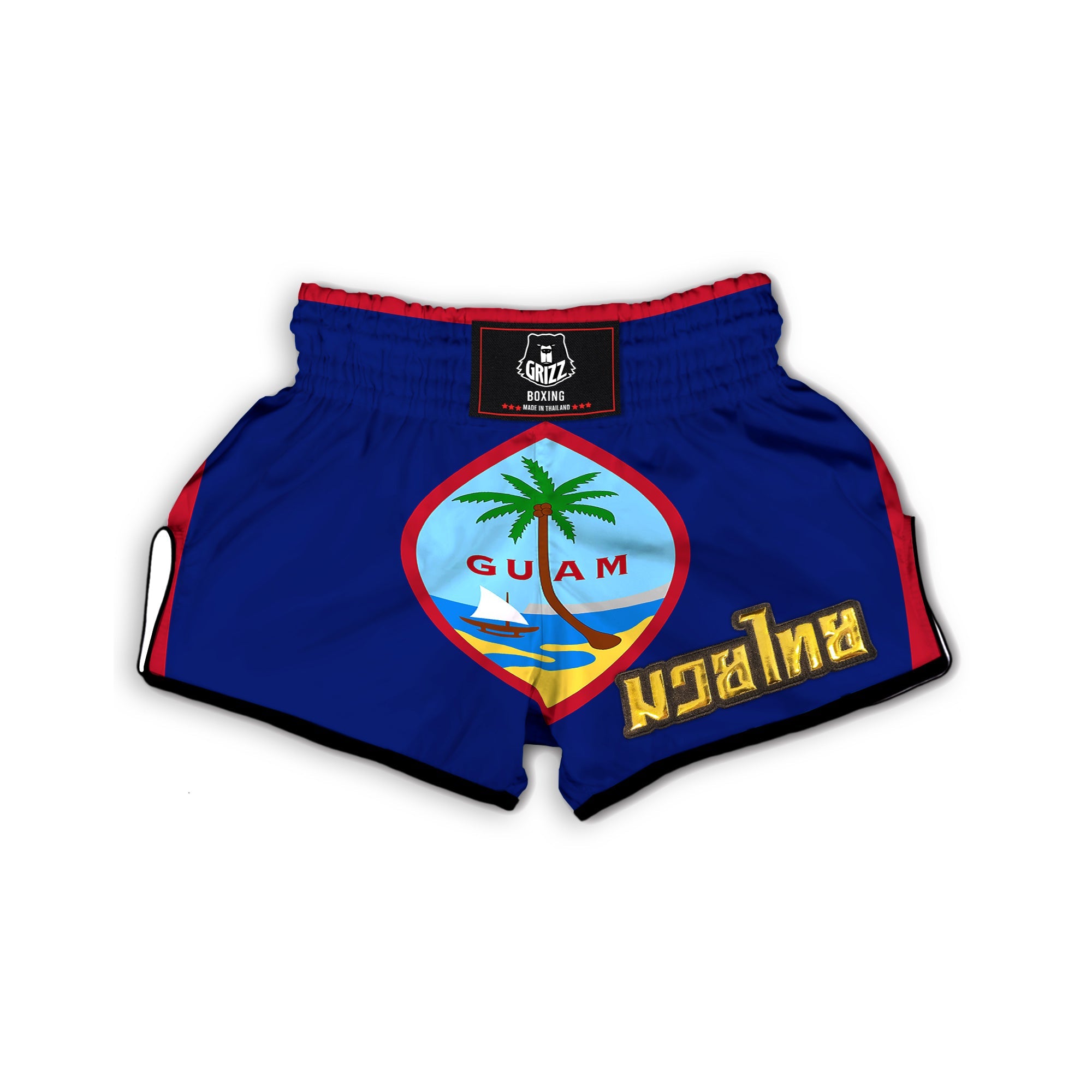 Flag Of Guam Muay Thai Boxing Shorts