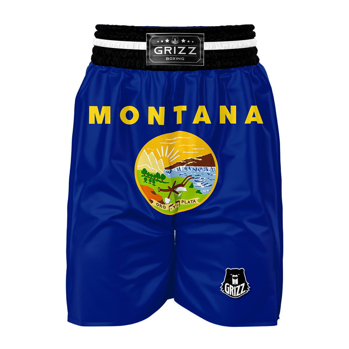 Flag Of Montana Boxing Shorts