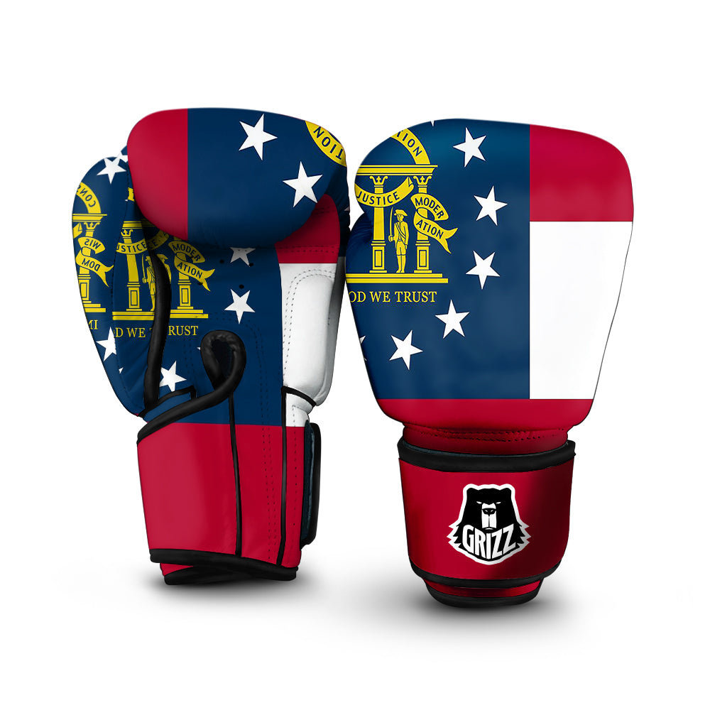 Flag of Georgia Boxing Gloves
