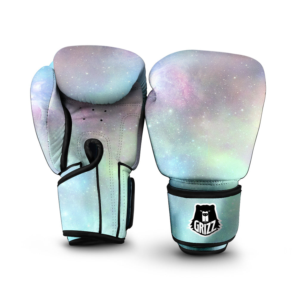 Galaxy Space Colorful Nebula Print Boxing Gloves