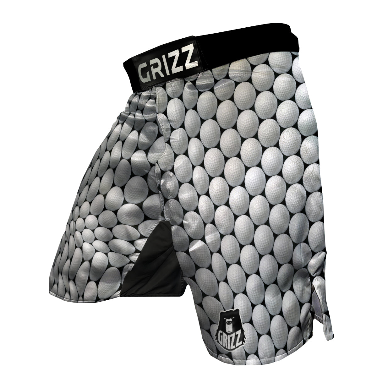 Giant Golf Ball Print Pattern MMA Shorts