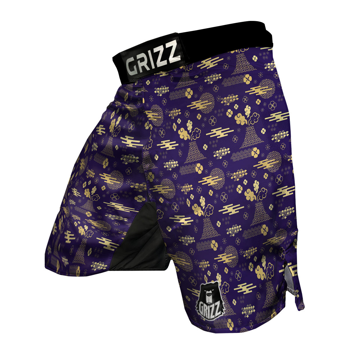 Japanese Classic Print Pattern MMA Shorts