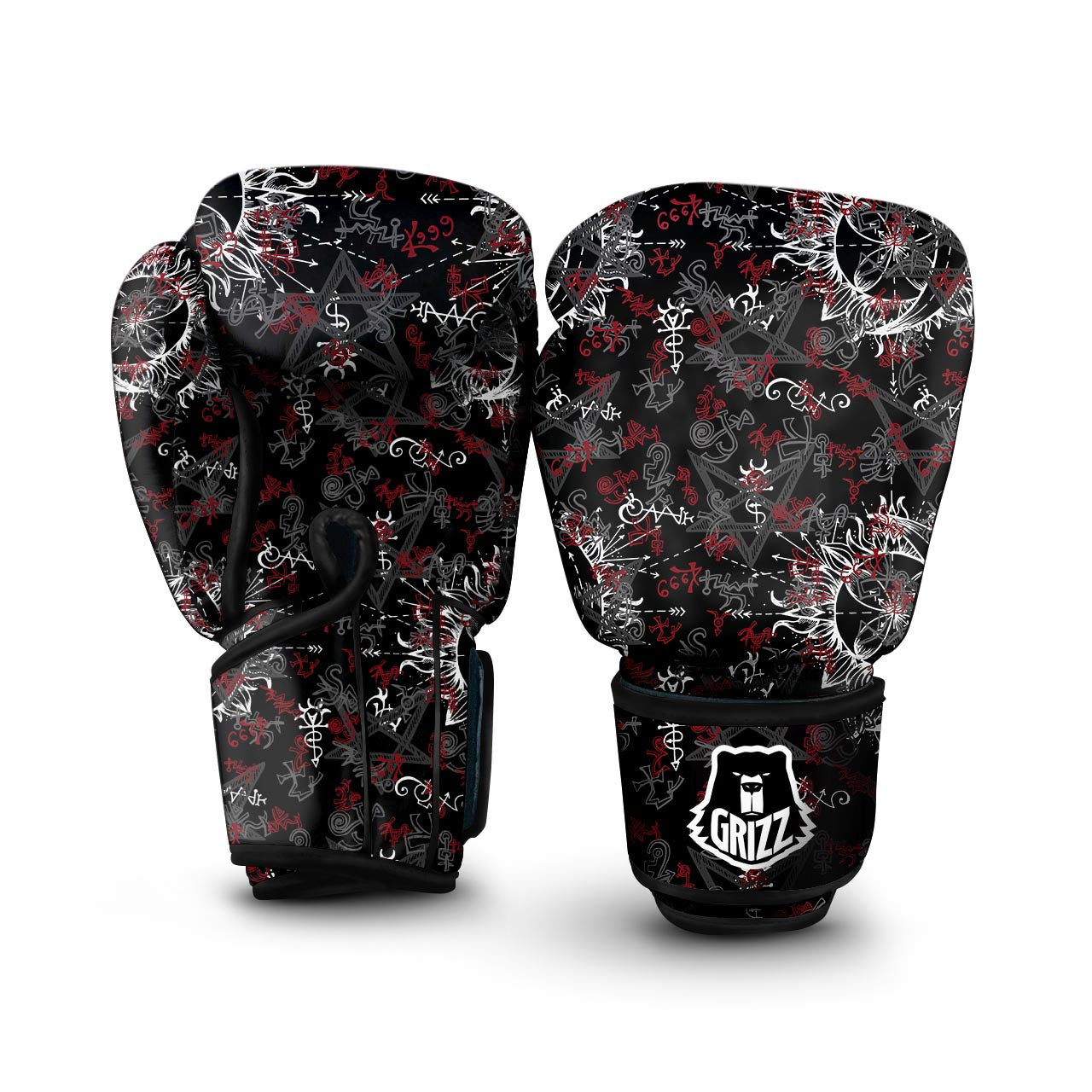 Magic Gothic Witch Boxing Gloves
