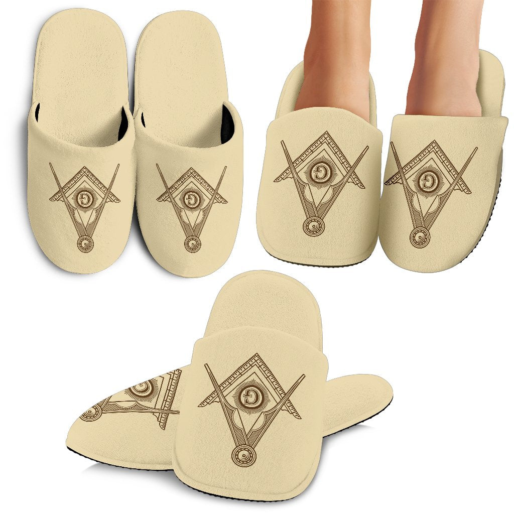 Masonic Freemason Premium Home Slippers