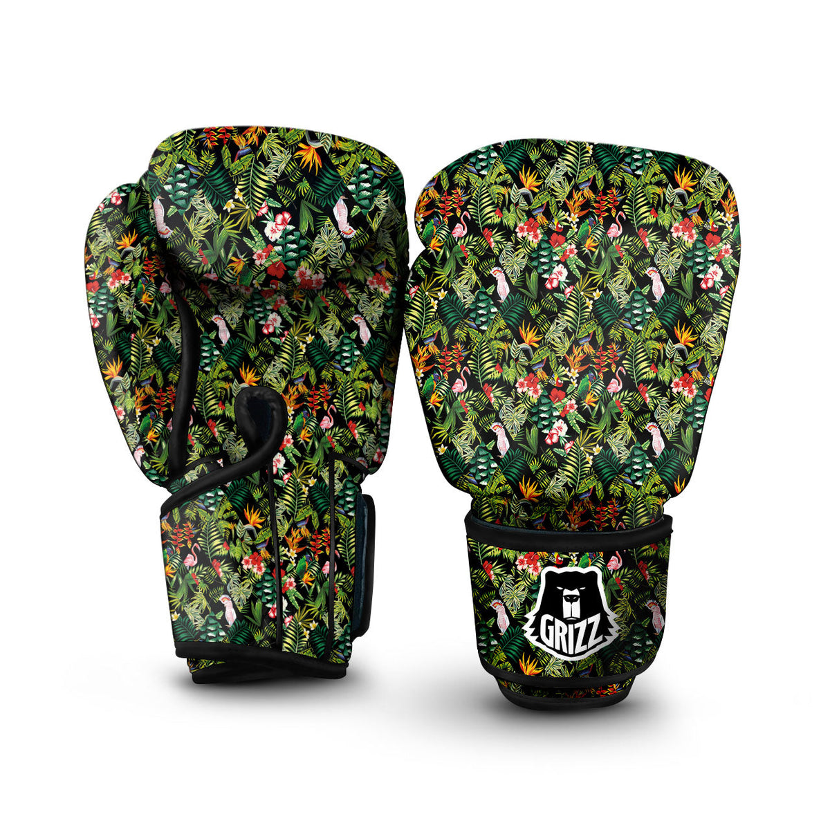 Patchwork Exotic Print Pattern Boxing Gloves – Grizzshopping