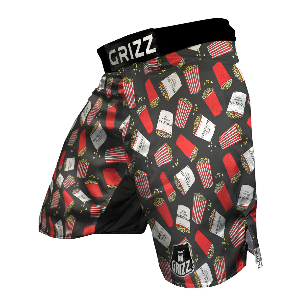 Popcorn Box Print Pattern MMA Shorts