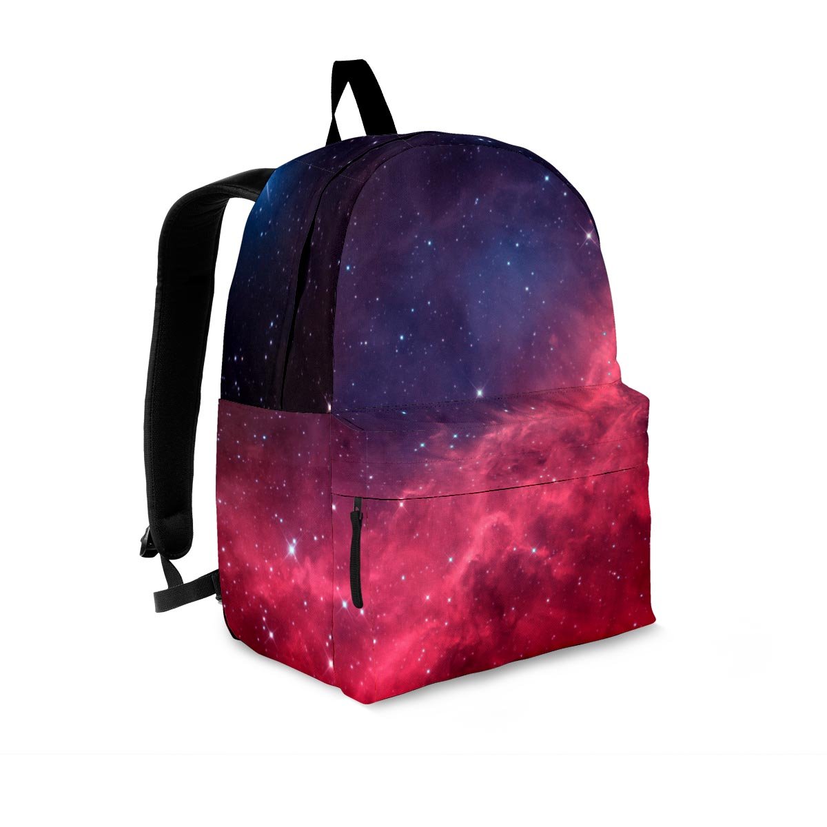 Red Cosmic Galaxy Space Backpack