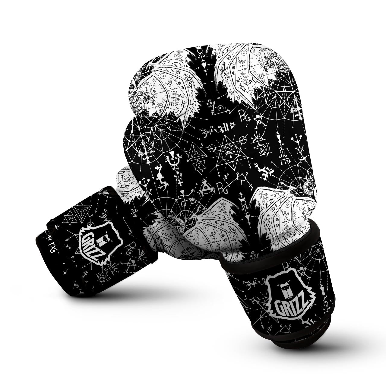 Satanic Demon Gothic Witch Boxing Gloves – Grizzshopping