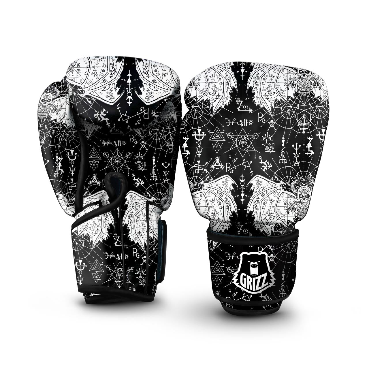 Satanic Demon Gothic Witch Boxing Gloves – Grizzshopping