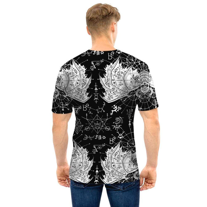 Satanic Demon Gothic Witch Men T Shirt