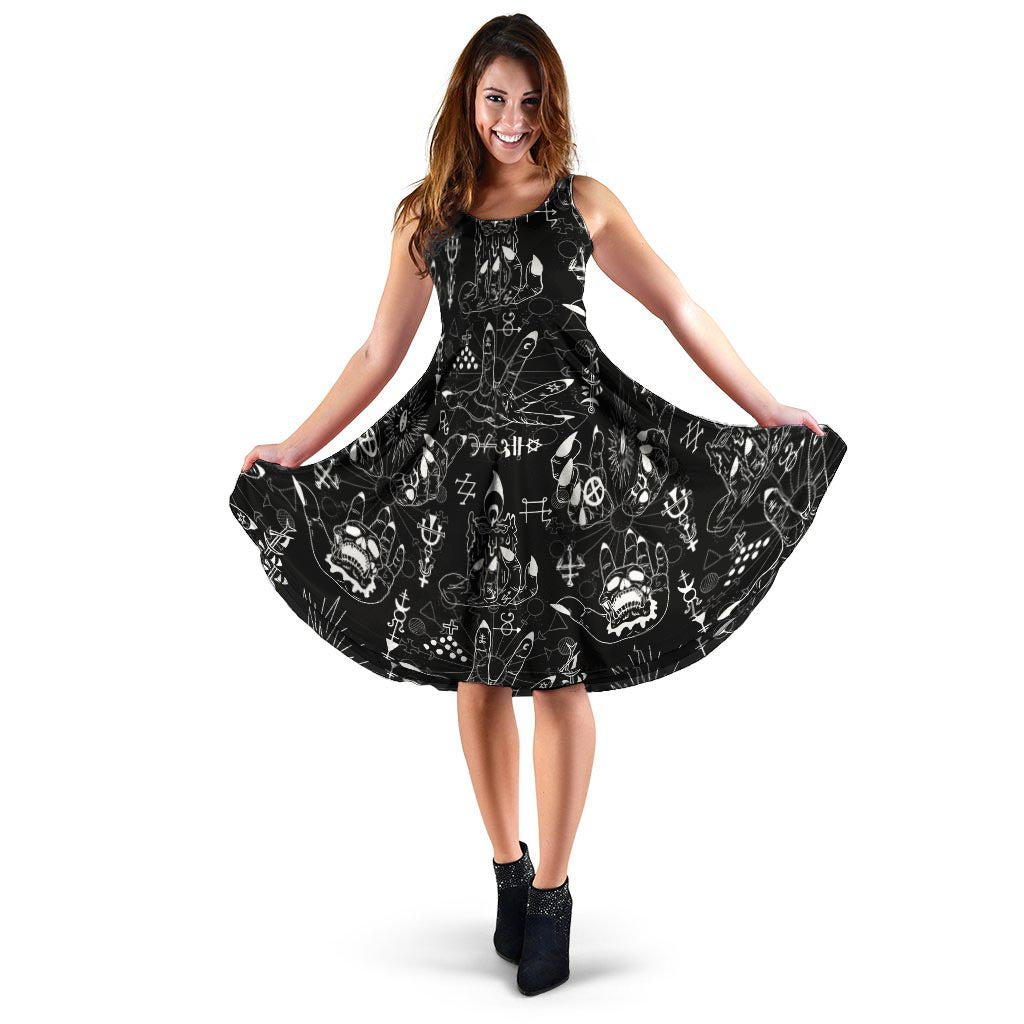 Satanic Gothic Witch Dress