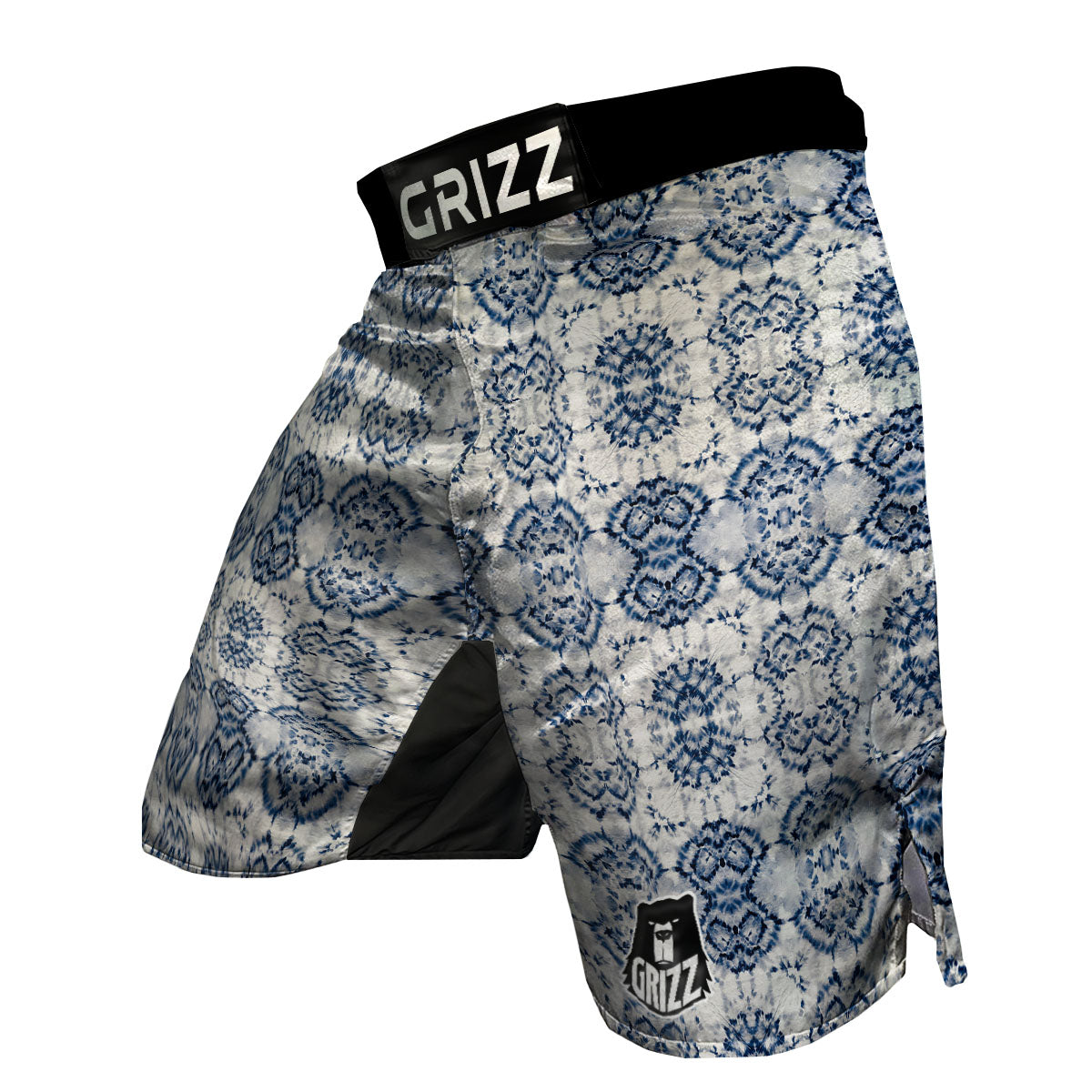 Shibori Watercolor Print Pattern MMA Shorts