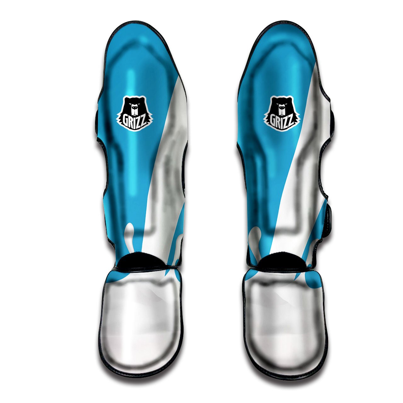 Splash Milk Print Muay Thai Shin Guards