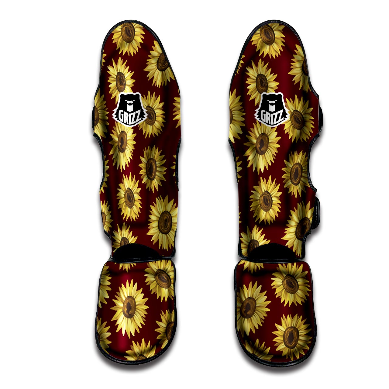 Sunflower Brown Muay Thai Shin Guard