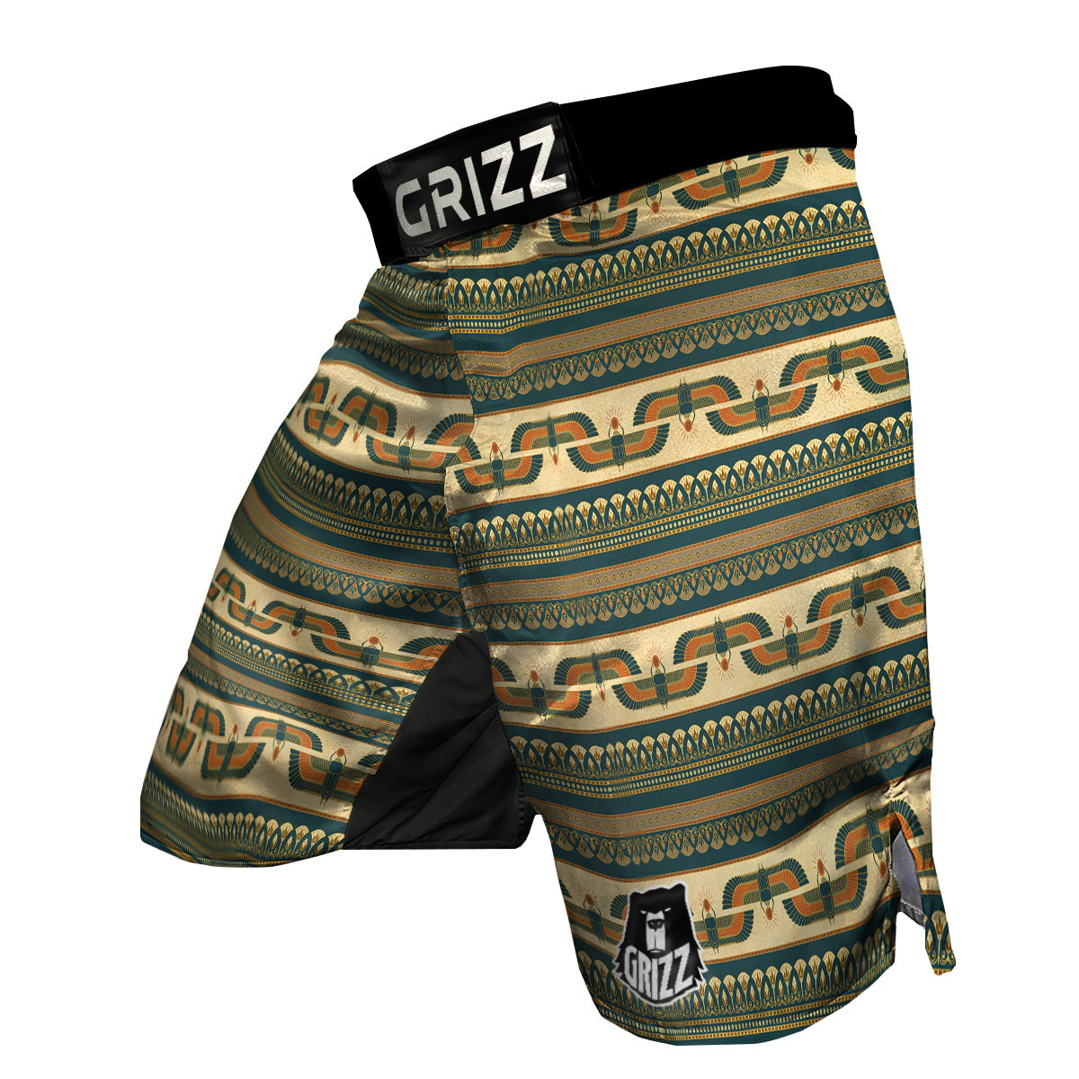 Symbols Of Ancient Egypt Print Pattern MMA Shorts