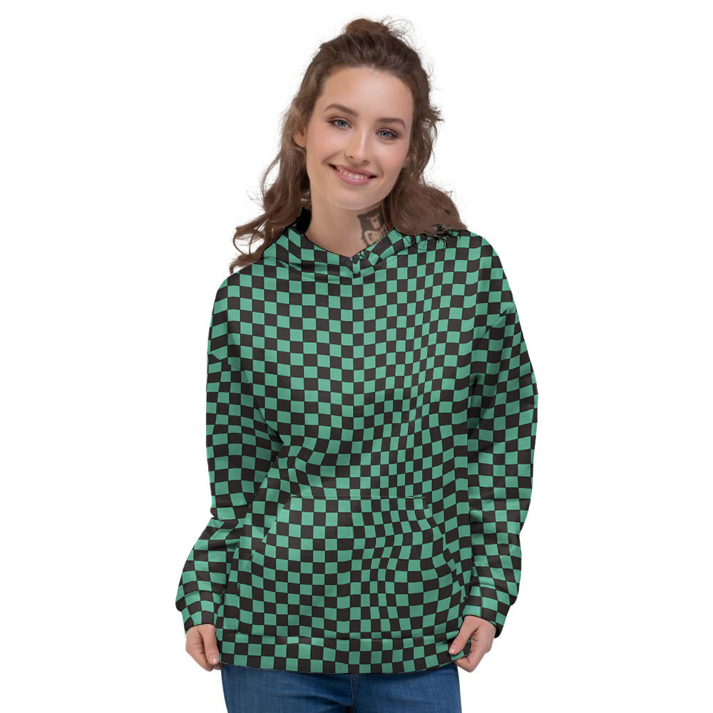 Tanjiro Print Pattern Women's Hoodie