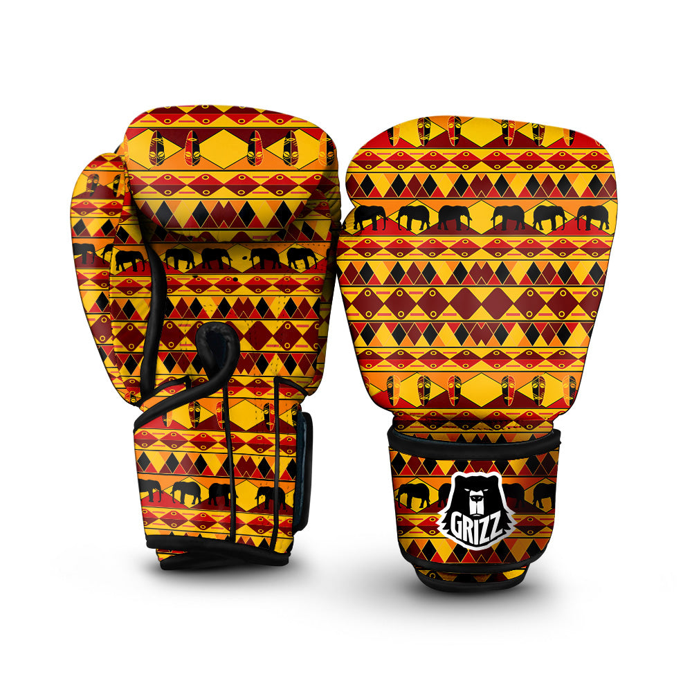 Traditional African Ethnic Print Pattern Boxing Gloves – Grizzshopping