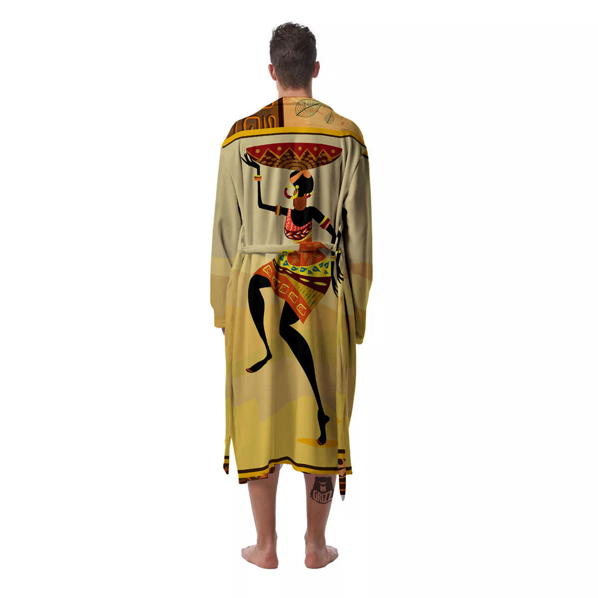 Tribal Inspired African Ethnic Print Men's Robe – Grizzshopping