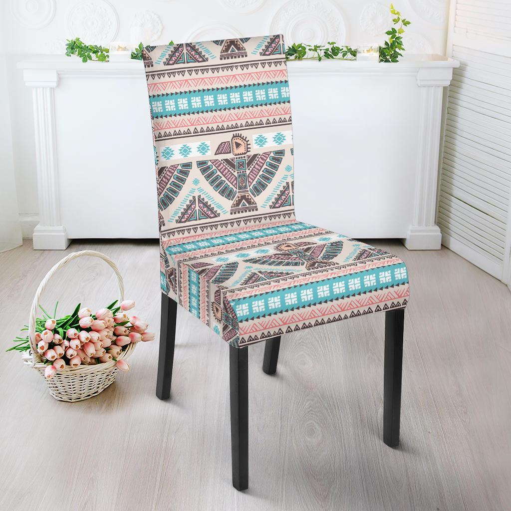 Tribal Native Indians American Aztec Navajo Print Chair Cover