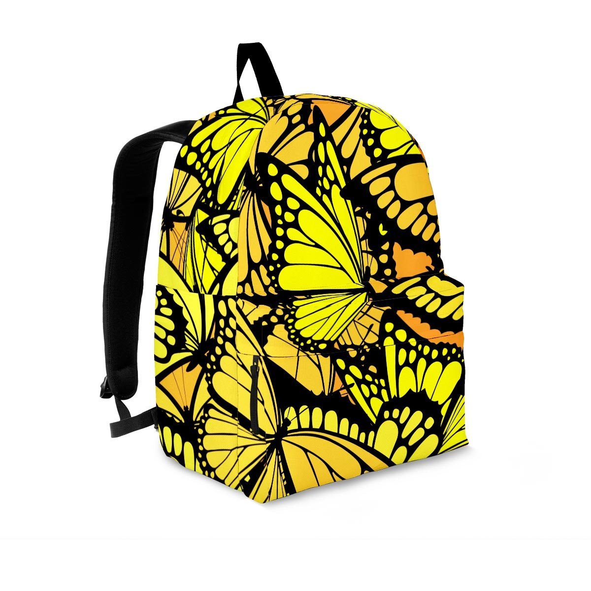 Yellow Monarch Butterfly Backpack